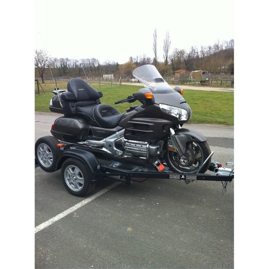 Remorque Porte 1 Moto Rail Large 600 Kg Type-Top Rgw 600 - Trailer Store